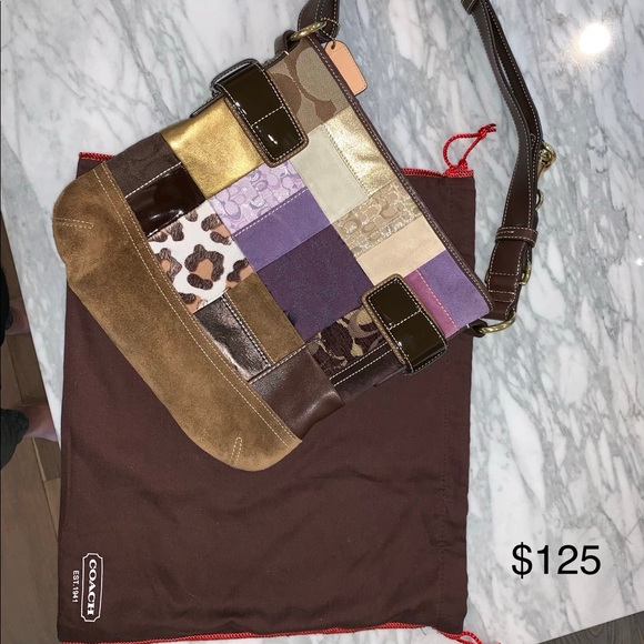 Coach | Bags | Coach Patchwork Handbag | Poshmark